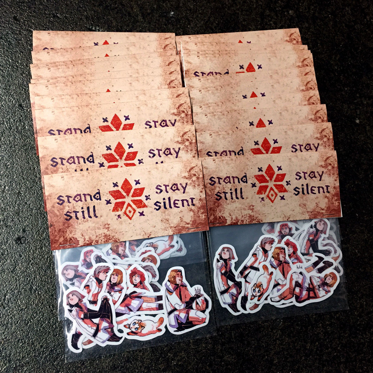 Stand Still Stay Silent - Sticker Pack